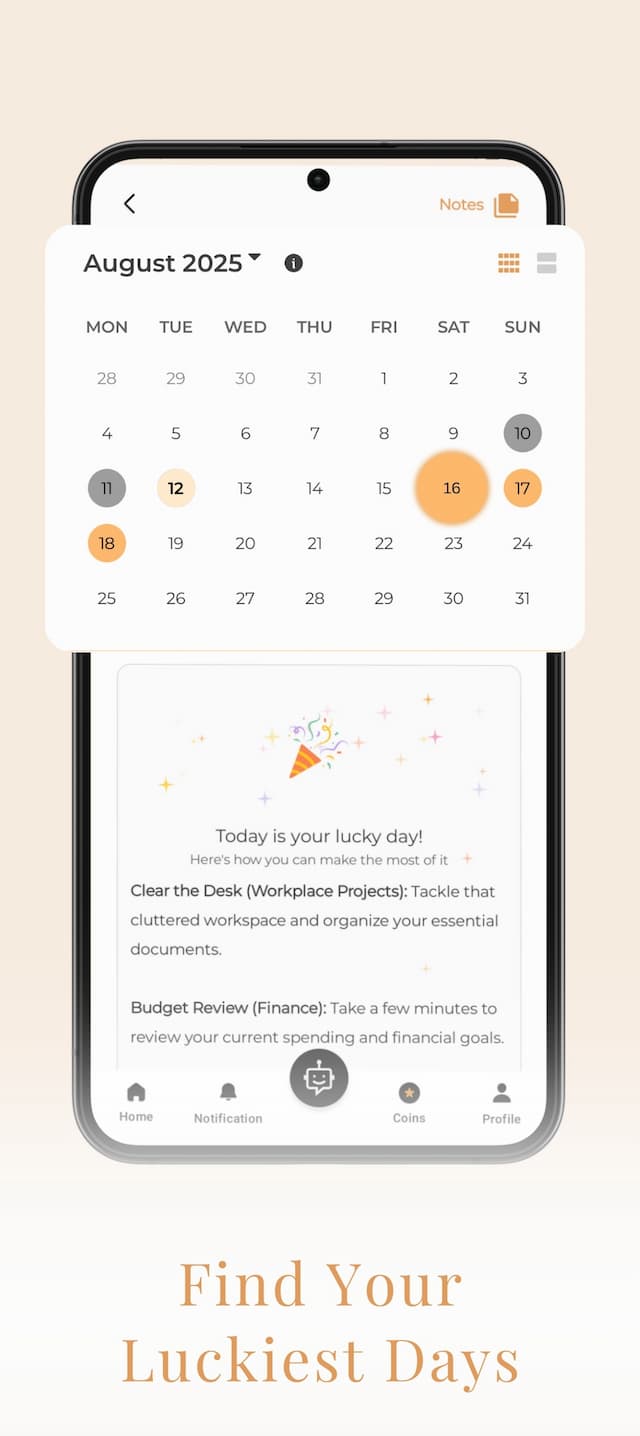 My Lucky Days — Vedic Astrology & AI Predictions